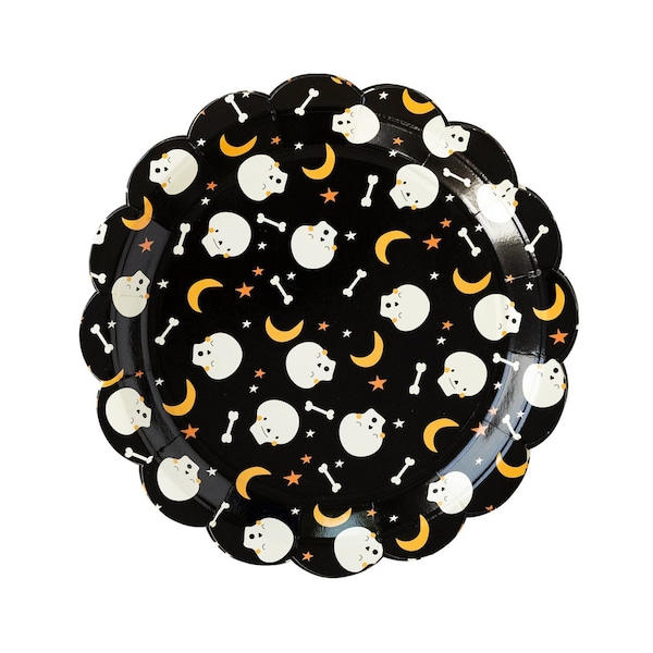 Skeleton Party Plate - Etsy