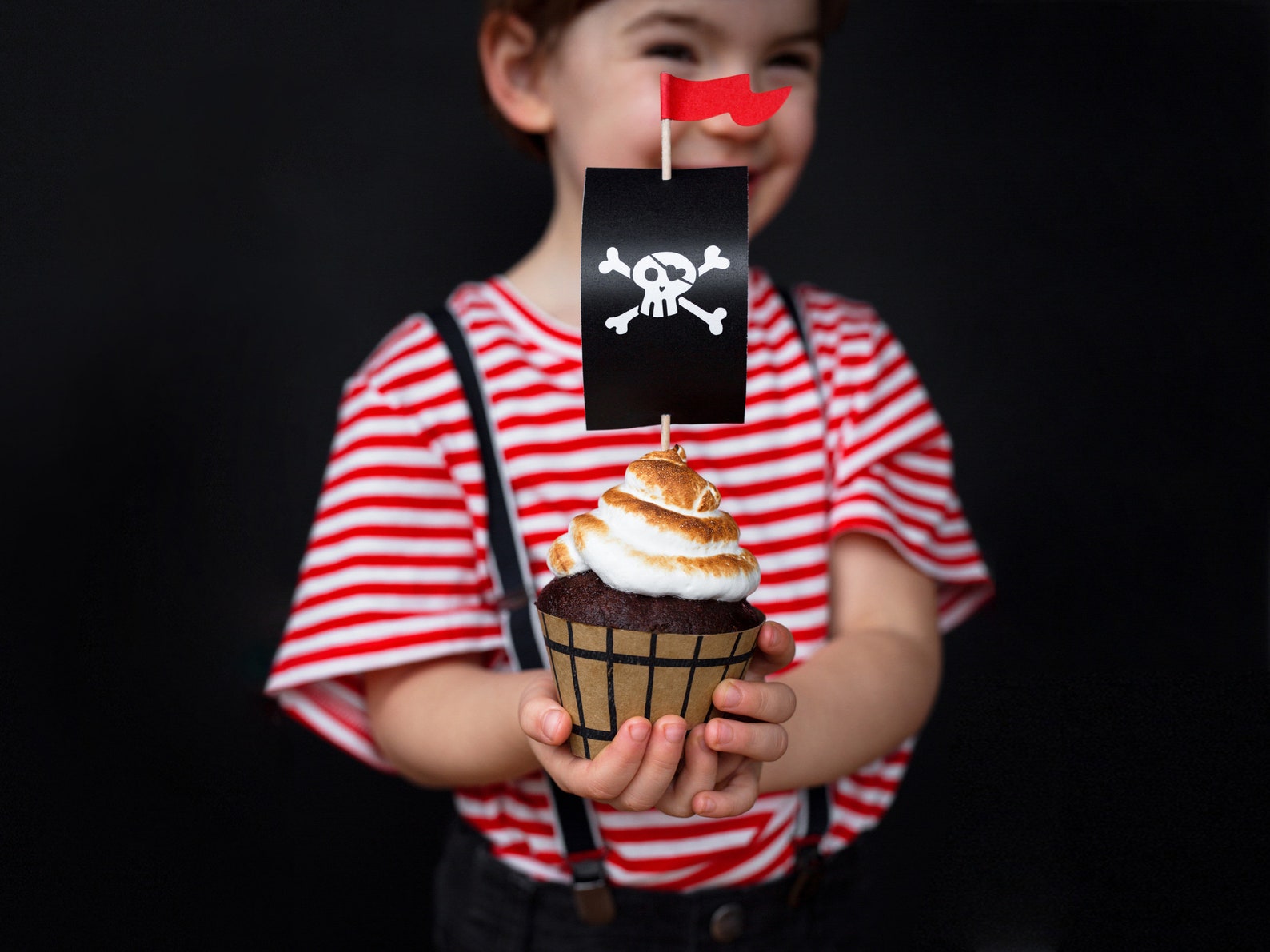 Pirate Party Plates 6 Red Pirate Plates Pirate Party Decor - Etsy