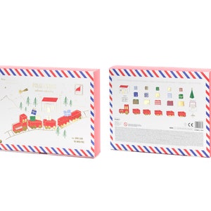 Christmas Train Advent Calendar for Kids, Countdown to Christmas ...
