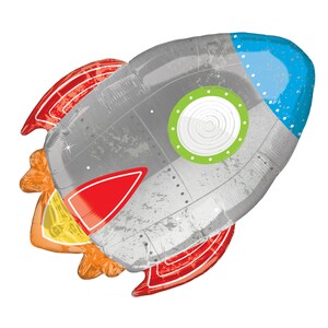 Rocket Ship Balloon, Spaceship Balloon, Outer Space Party Balloon, Out ...