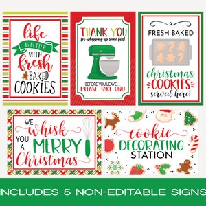 Cookie Exchange Sign Cookie Swap Party Decor Cookie Exchange - Etsy
