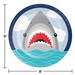 Shark Party Plates 8 Shark Plates Shark Attack Plates Shark - Etsy