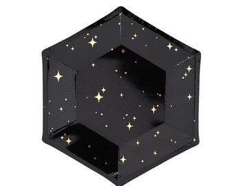 Gold Star Plates - Etsy