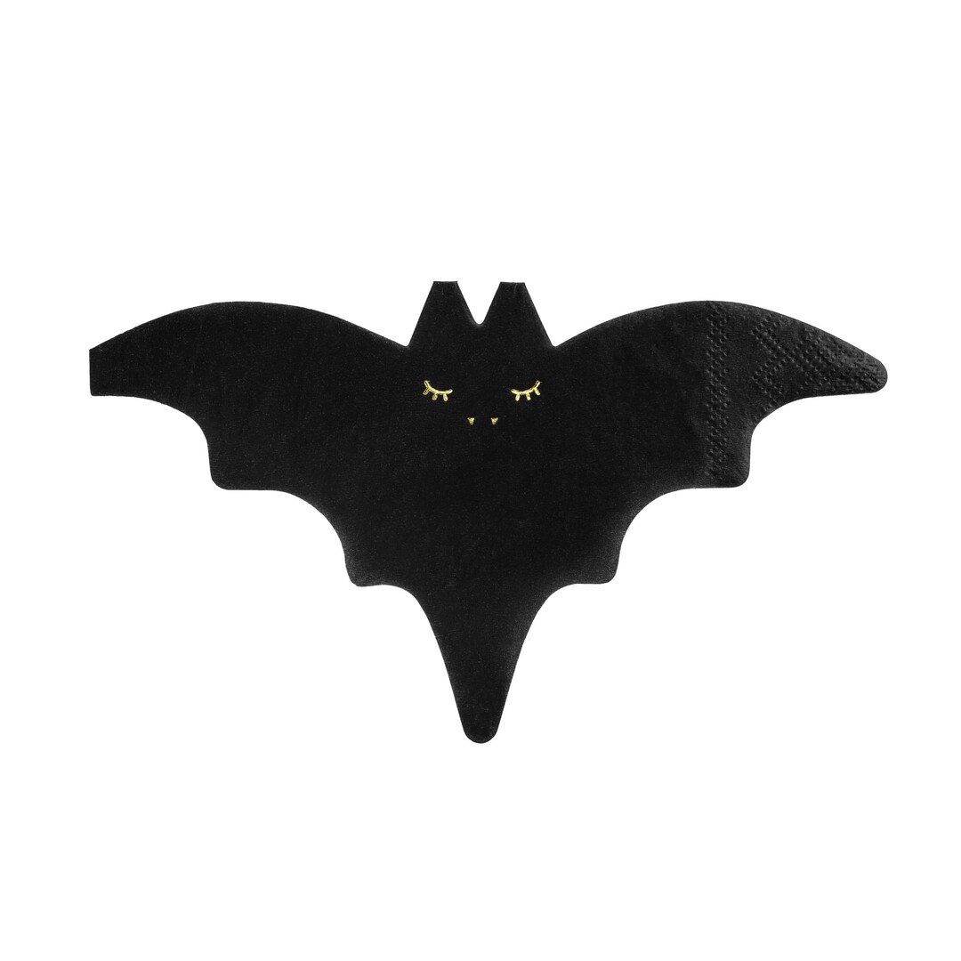 Bat Shaped Paper Napkins Bat Napkins Halloween Napkins Kids - Etsy