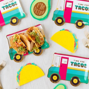 Pinata Cocktail Napkins Fiesta Beverage Napkins Fiesta Party | Etsy