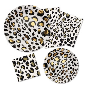 Leopard Print Cocktail Napkins Small Cheetah Print Napkins - Etsy