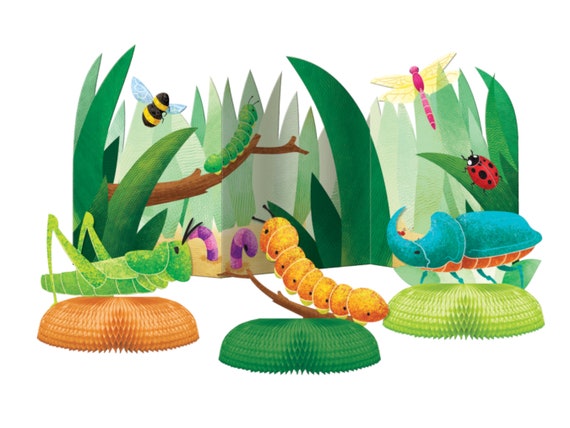 Bug Party Centerpiece, Bug Themed Party Decorations, Insect Party ...