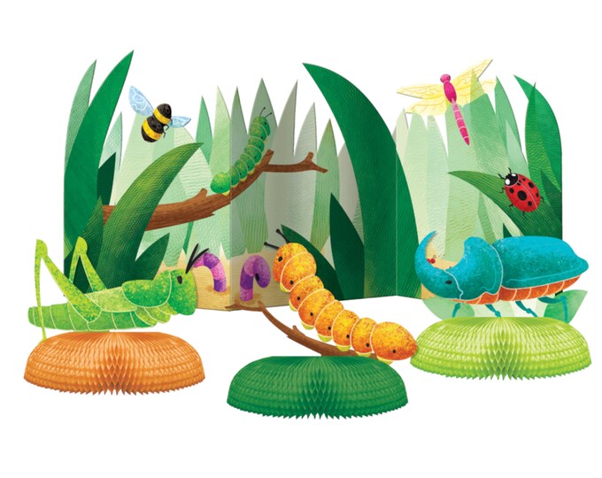 Bug Party Centerpiece, Bug Themed Party Decorations, Insect Party ...