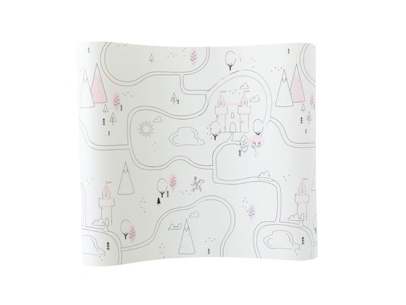 Princess Table Runner 16" x 120", Princess Table Cover Paper, Coloring ...