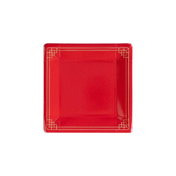 Square Paper Plates - Etsy