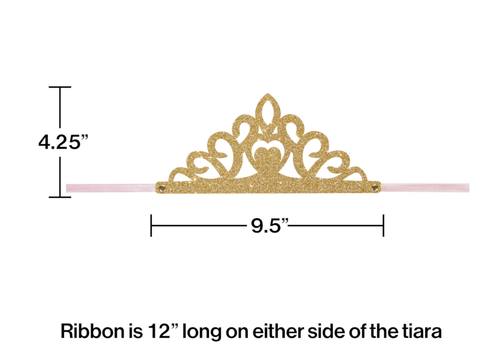 Princess Paper Crown Party Hats Gold Glitter Party Tiaras | Etsy