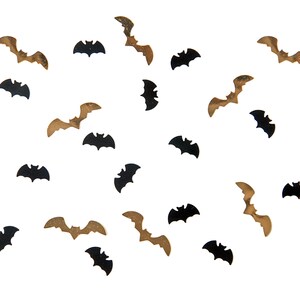 Bat Confetti, Halloween Confetti, Bat Decorations, Bat Party Decor ...