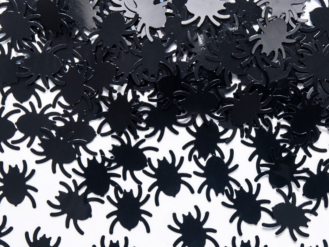 Spider Confetti, Halloween Confetti, Spider Decorations, Spider Party ...