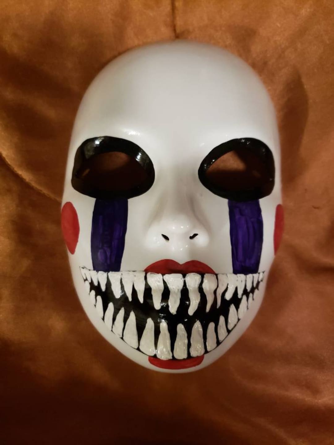FNAF Puppet With Teeth Marrionette Mask Five Nights at - Etsy