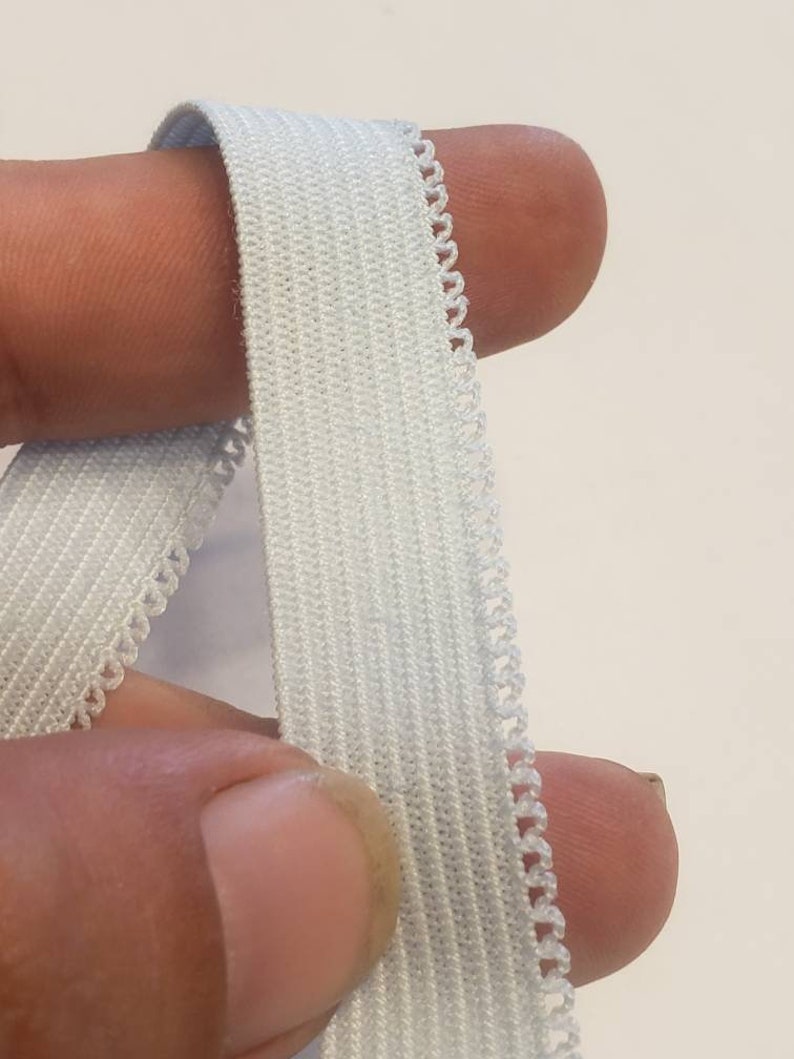 Blue Picot elastic 5/8 lingiere elastic light blue | Etsy