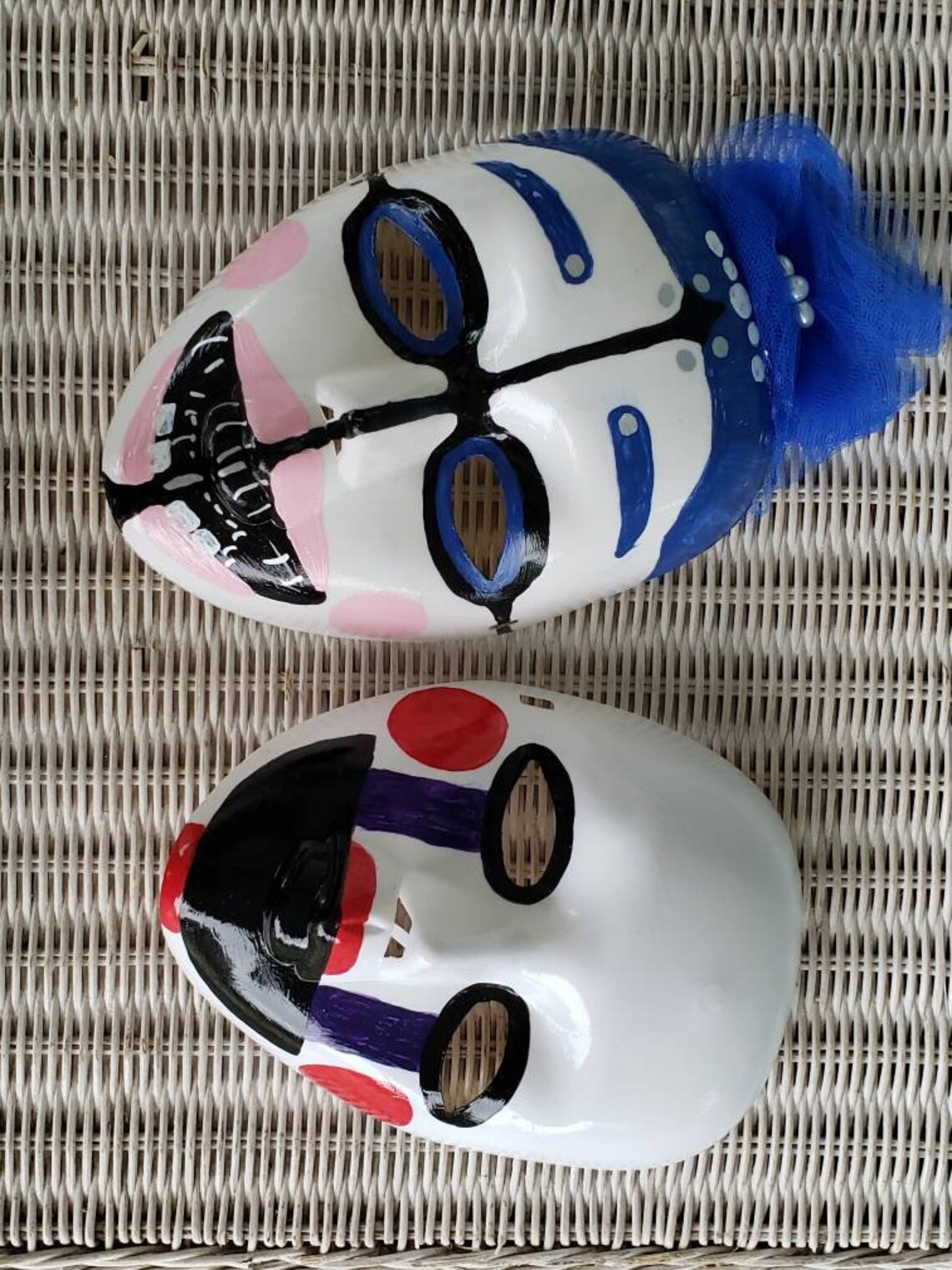 Máscara de disfraz de Ballora Five Nights at Freddys máscara - Etsy México