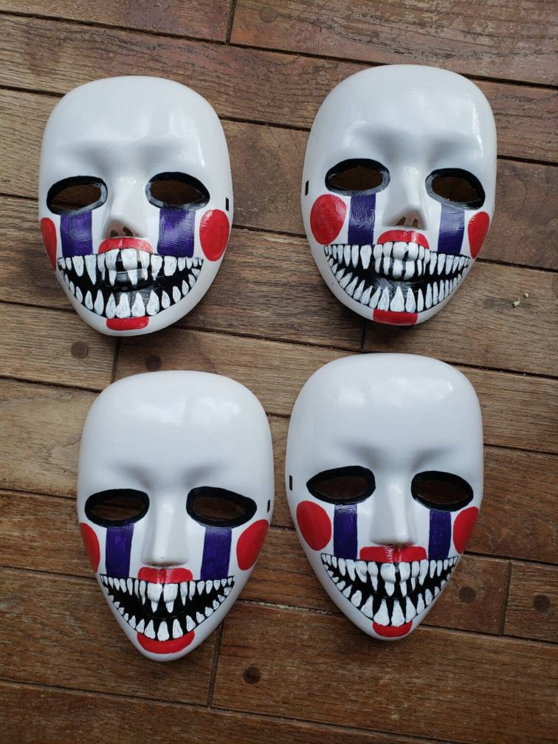 FNAF Puppet With Teeth Marrionette Mask Five Nights at | Etsy