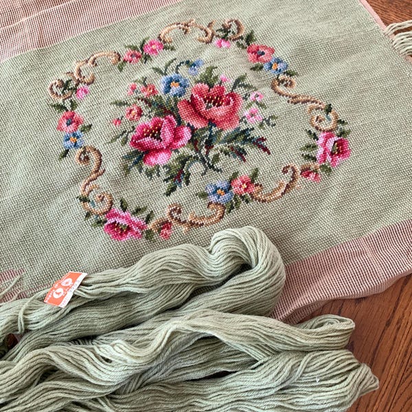 Petit Point Embroidery - Etsy