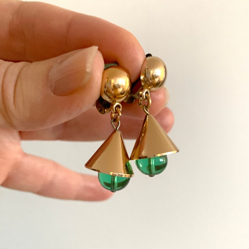 Dangle Clip Earrings - Etsy