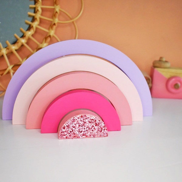 Rainbow Stacker - Etsy
