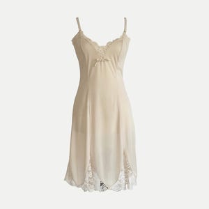 Vintage Mini Pale Pink Nightgown With Lace Details - Etsy