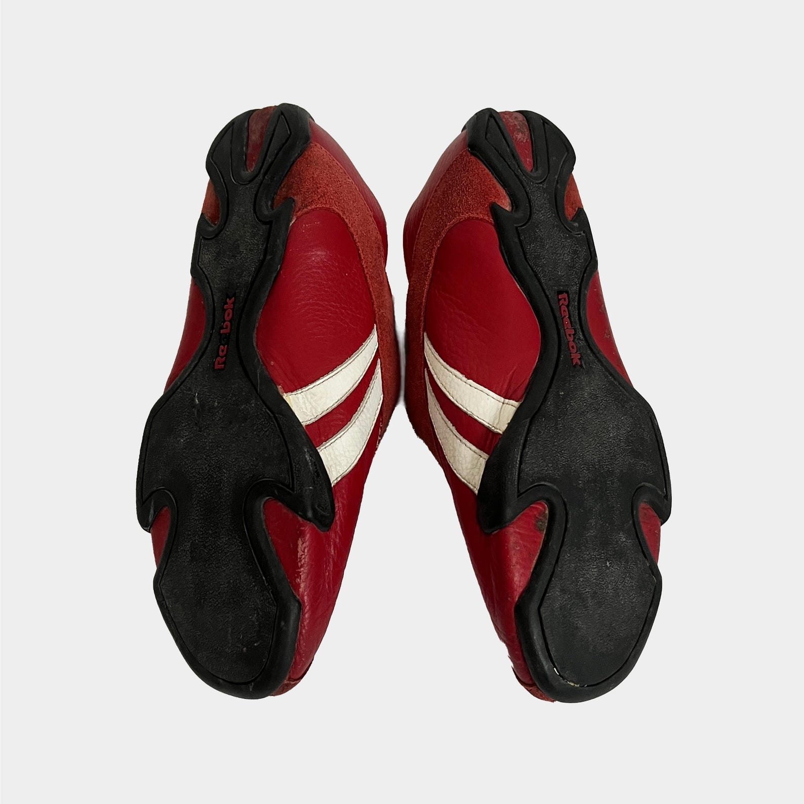 Rare Vintage Y2K Reebok Racing Sneakers – Red & White - Etsy