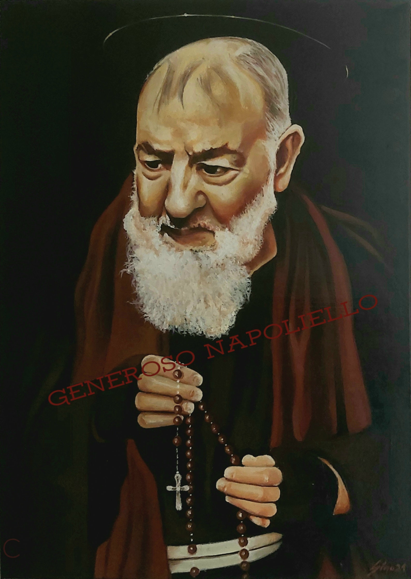 Saint Pio of Pietrelcina Padre Pio Da Pietrelcina - Limited Edition ...