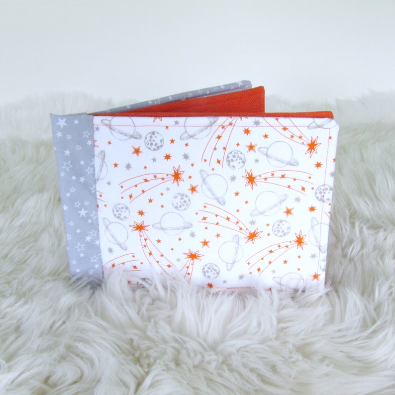 Personalized Space Fabric Baby Photo Album - Etsy