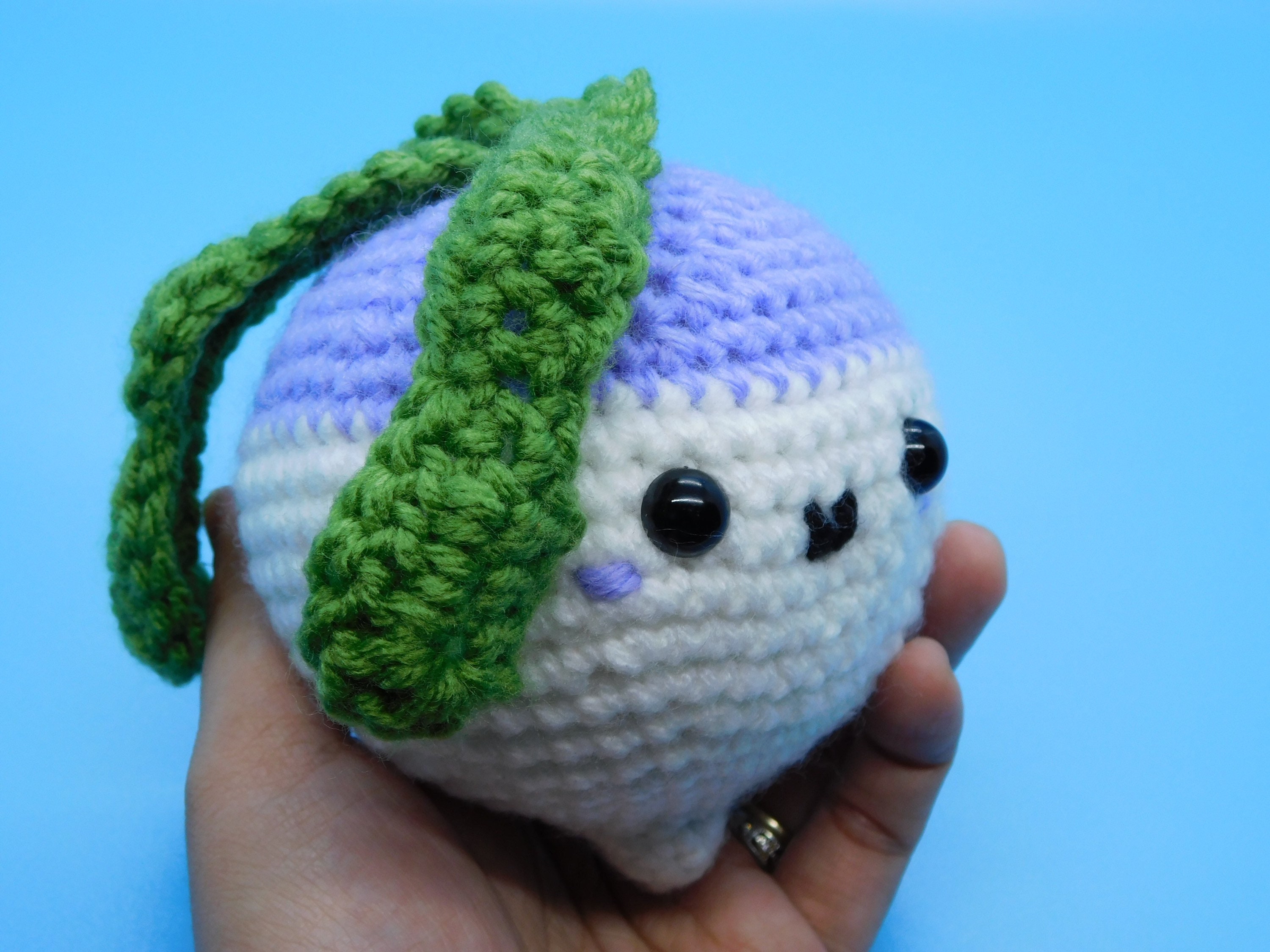 Kawaii Crochet Turnip Plush, Room Decor - Etsy