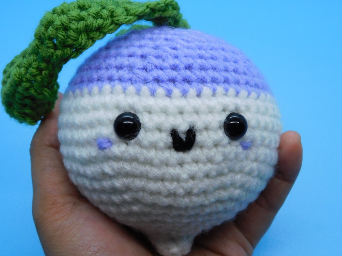 Kawaii Cute Turnip Plush - Etsy