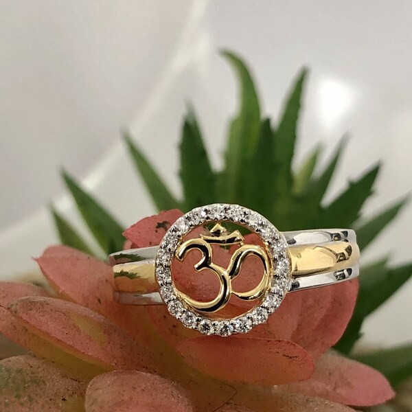 Om Ring - Etsy