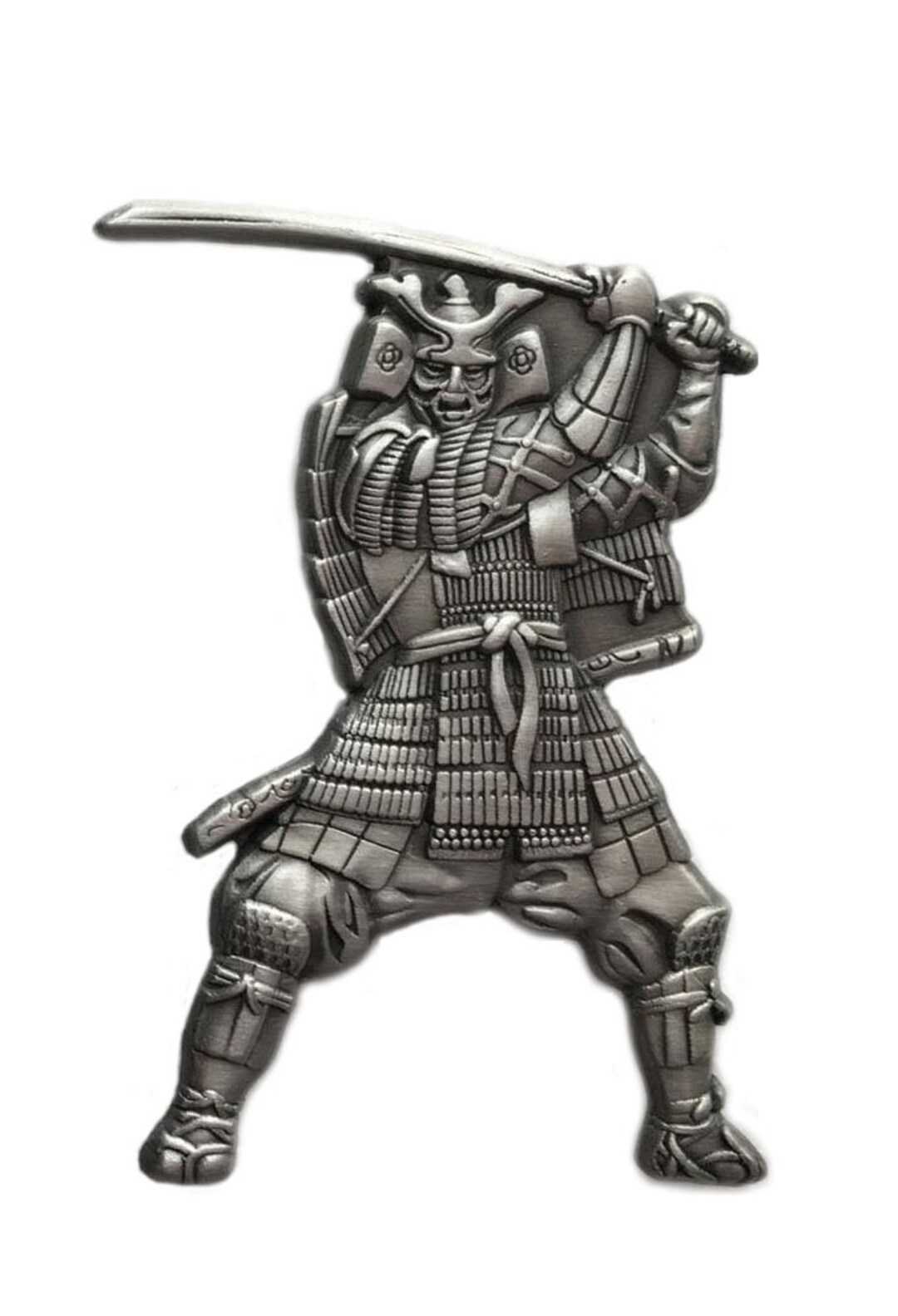 Japanese Samurai Warrior With Katana Blade Pin (2 Color Options) - Etsy