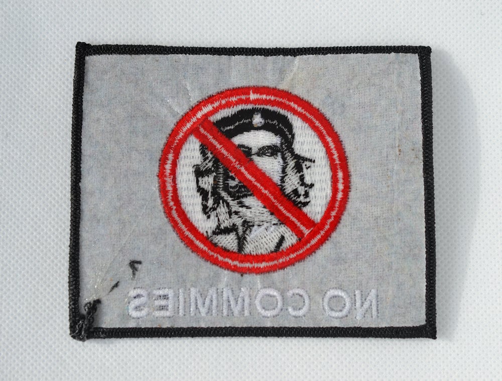 No Commies Anti-communist Che Guevara Cuban Embroidered - Etsy