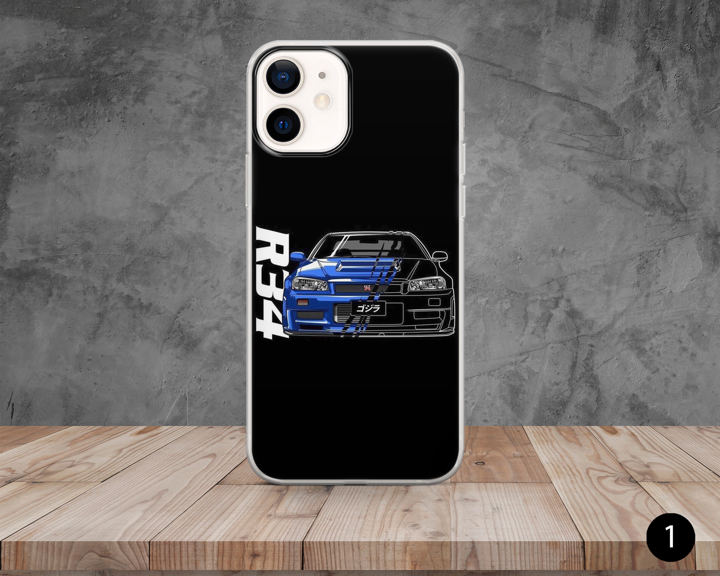 Nissan Skyline R34 JDM Phone Case, Racing Car Art - Etsy