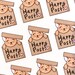 25x Happy Post Labels, Happy Post Stickers, Cat Stickers, Happy Mail ...