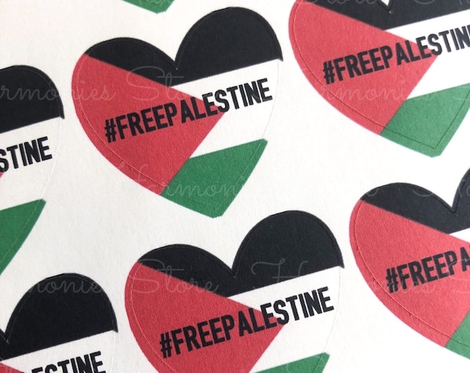 Palestine Sticker Laptop Stickers - Etsy