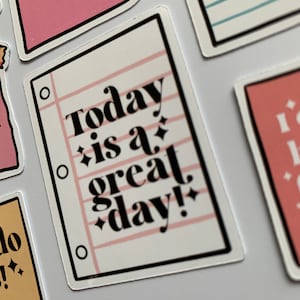 Inspirational Quote Stickers: Self-love, Wellbeing, Journaling - 11 ...