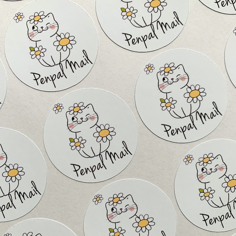 Mailing New Year Sticker - Etsy UK