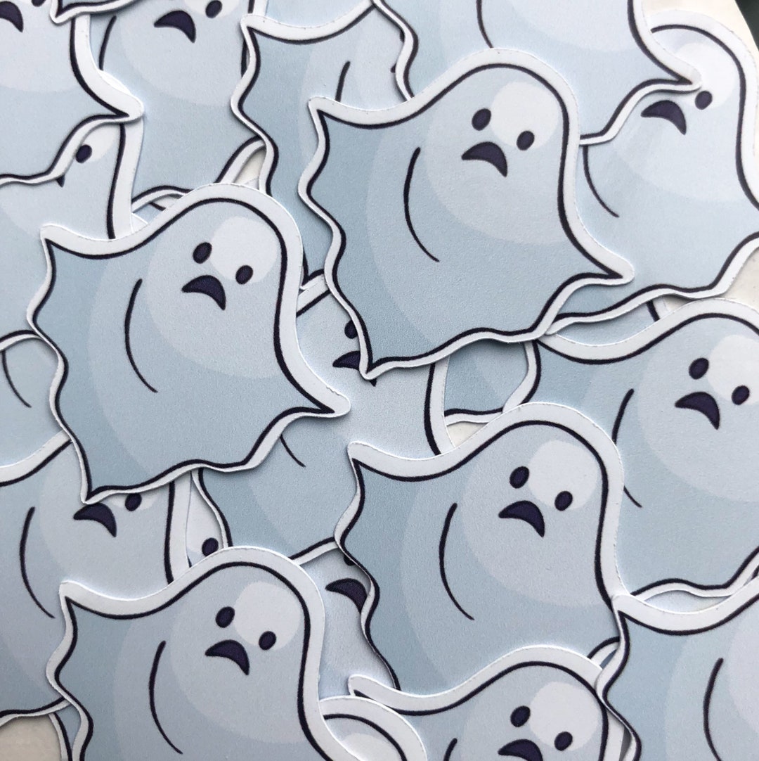 24x Ghost Sticker Pack, Sticker Bundle, Halloween Stickers, Ghost ...