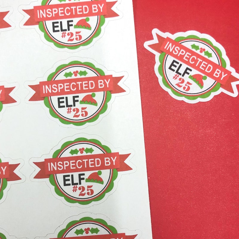 Elf Stickers - Etsy