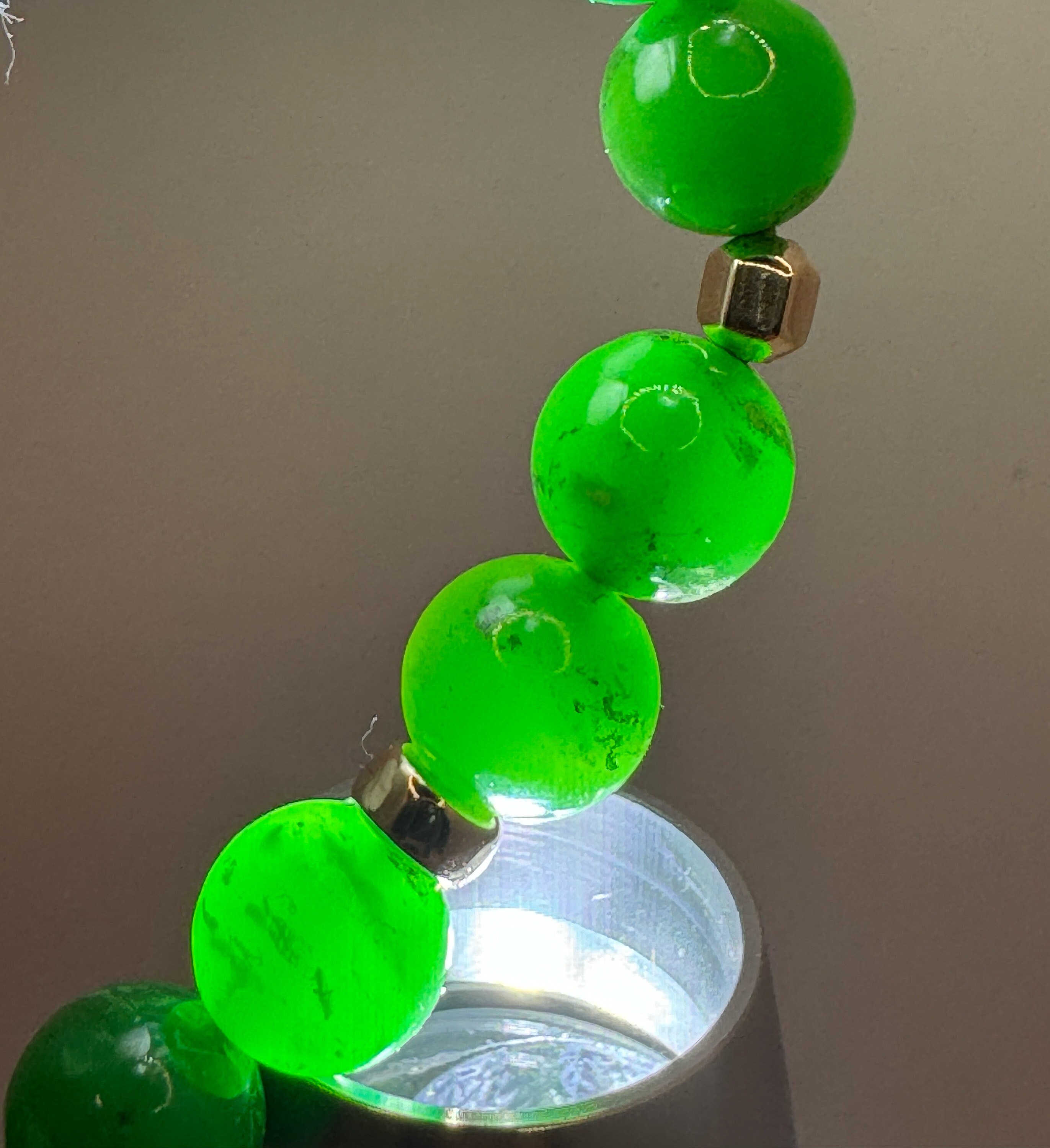 Rare Egg Yolk Zhanguo Blood Carnelian Agate With Variscite Beads ...