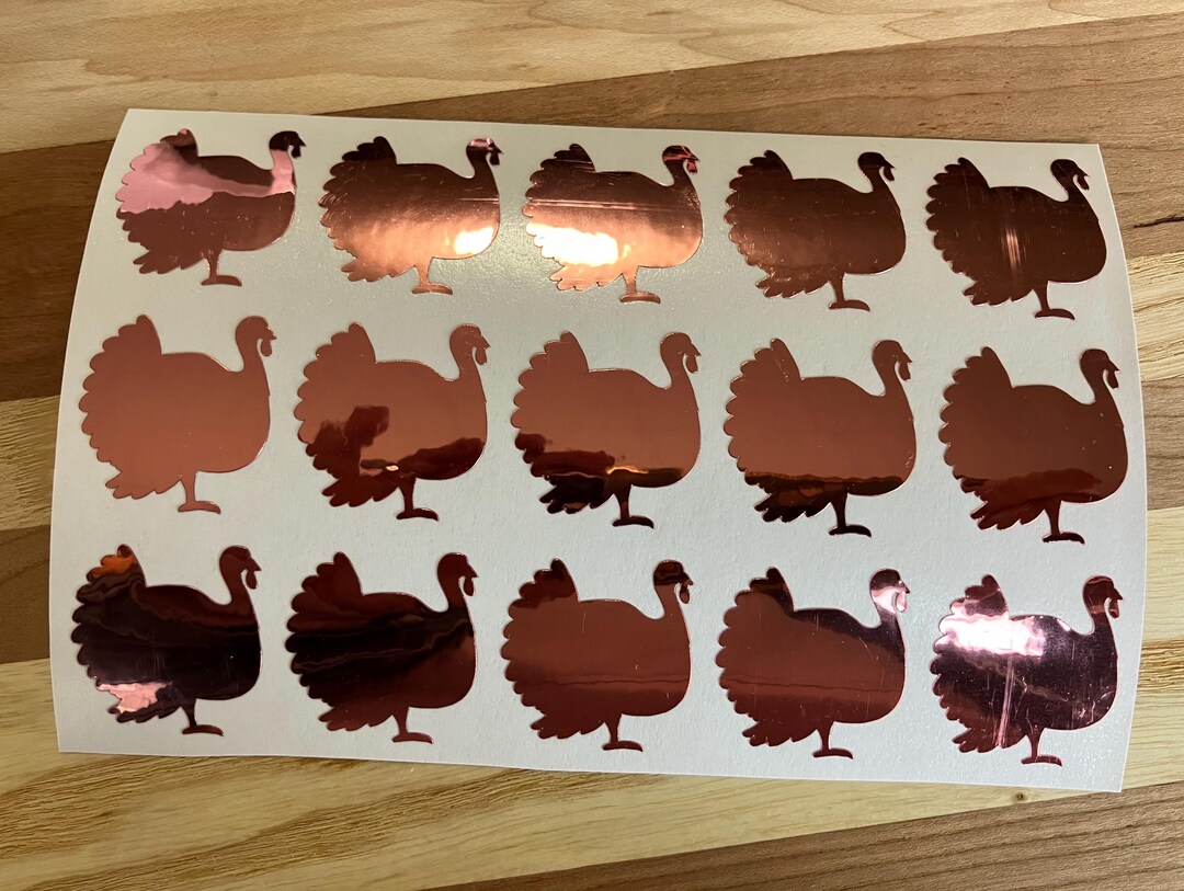 Thanksgiving Turkey Envelope Seal, Peel and Stick Thanksgiving Turkey ...