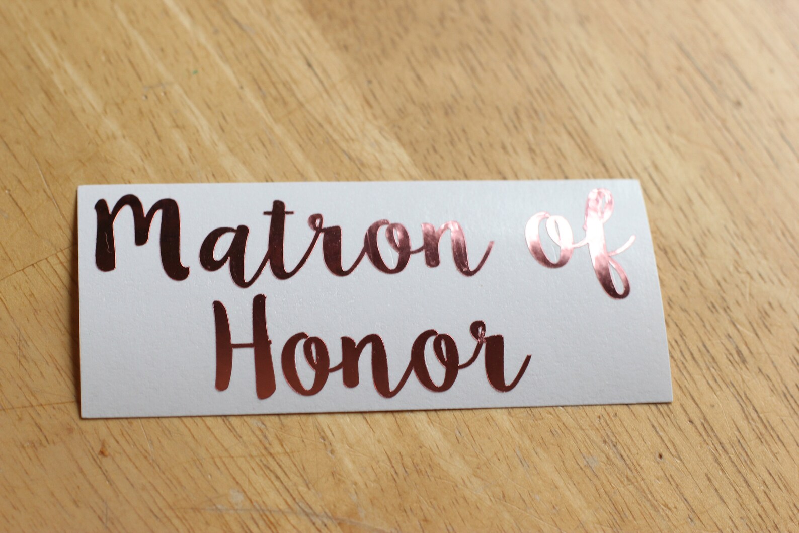 Champagne Flute Labels // Rose Gold Vinyl Decals // Mother of the Bride ...