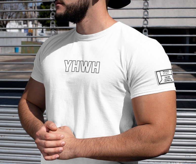 YAHWEH T-shirt | YHWH | Christian Apparel | Christian Gift | Unisex ...