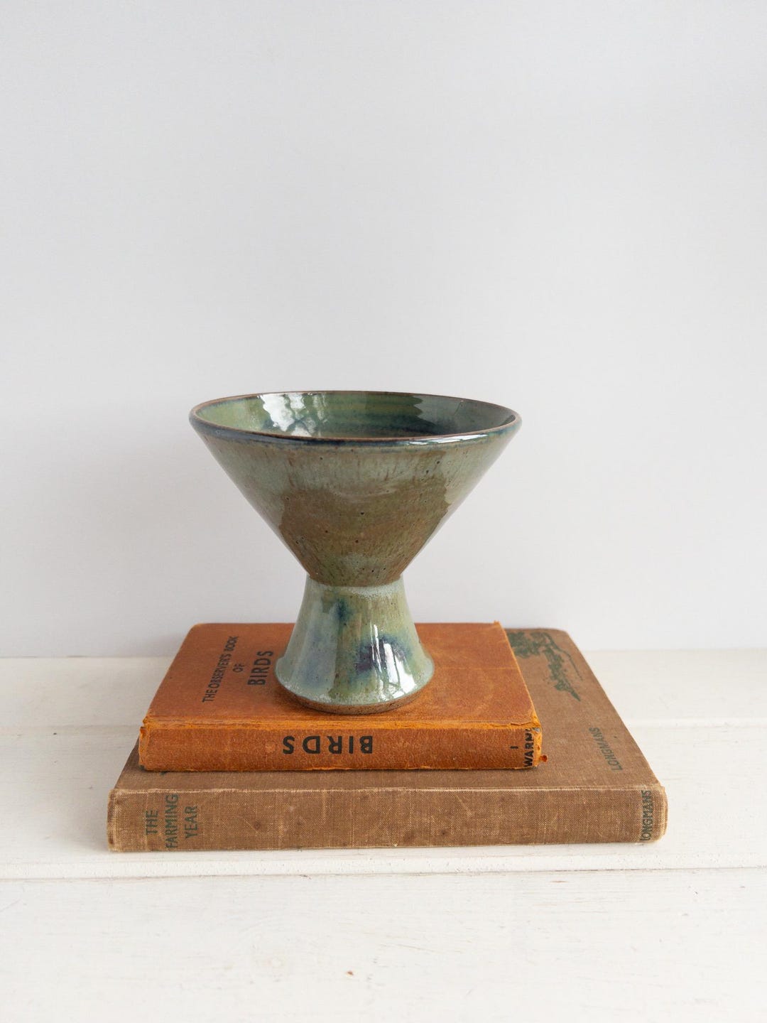 Vintage Stornaway Pottery, Vintage Studio Pottery Footed Bowl, Vintage ...