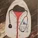 Personalized Dentist or Doctor Bib, Bib for Mom or Dad Doctor, Don't ...
