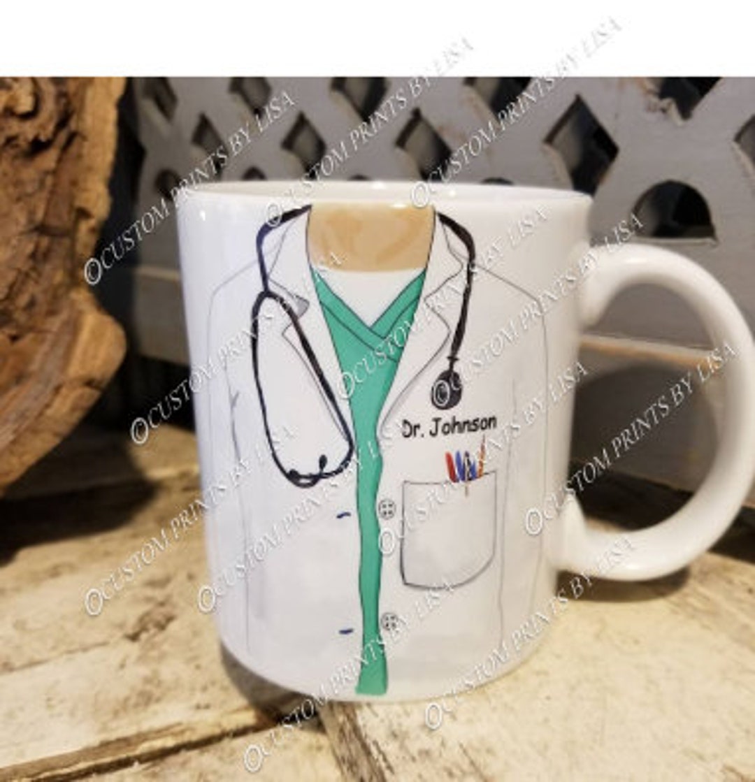 Doctor Mug, Personalized Mug for Dentists, Medical Gift Mug, Doctor ...