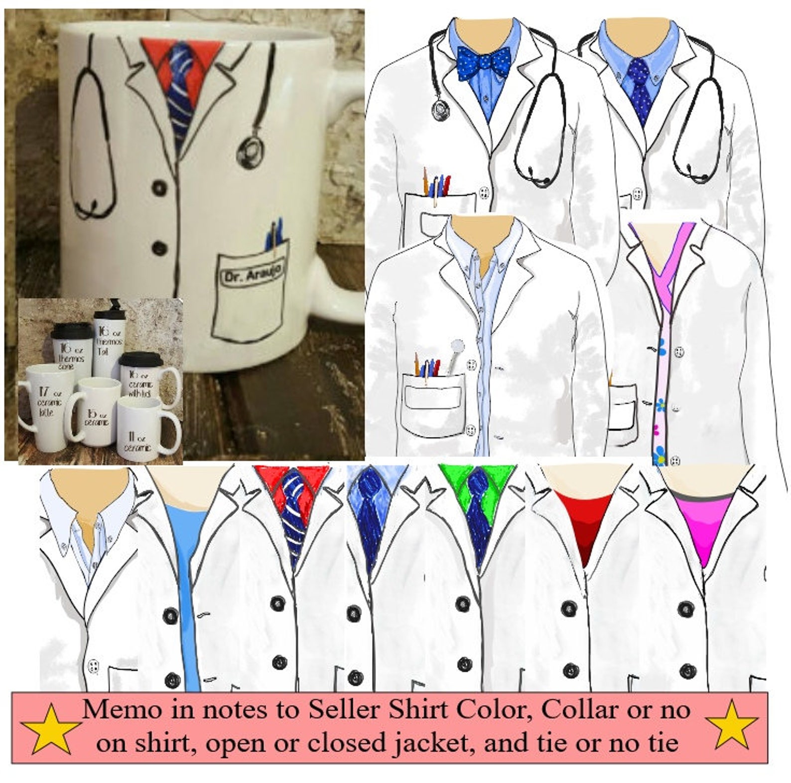 Personalized Doctor Bib, Personalized Bib for Mom or Dad Doctor ...