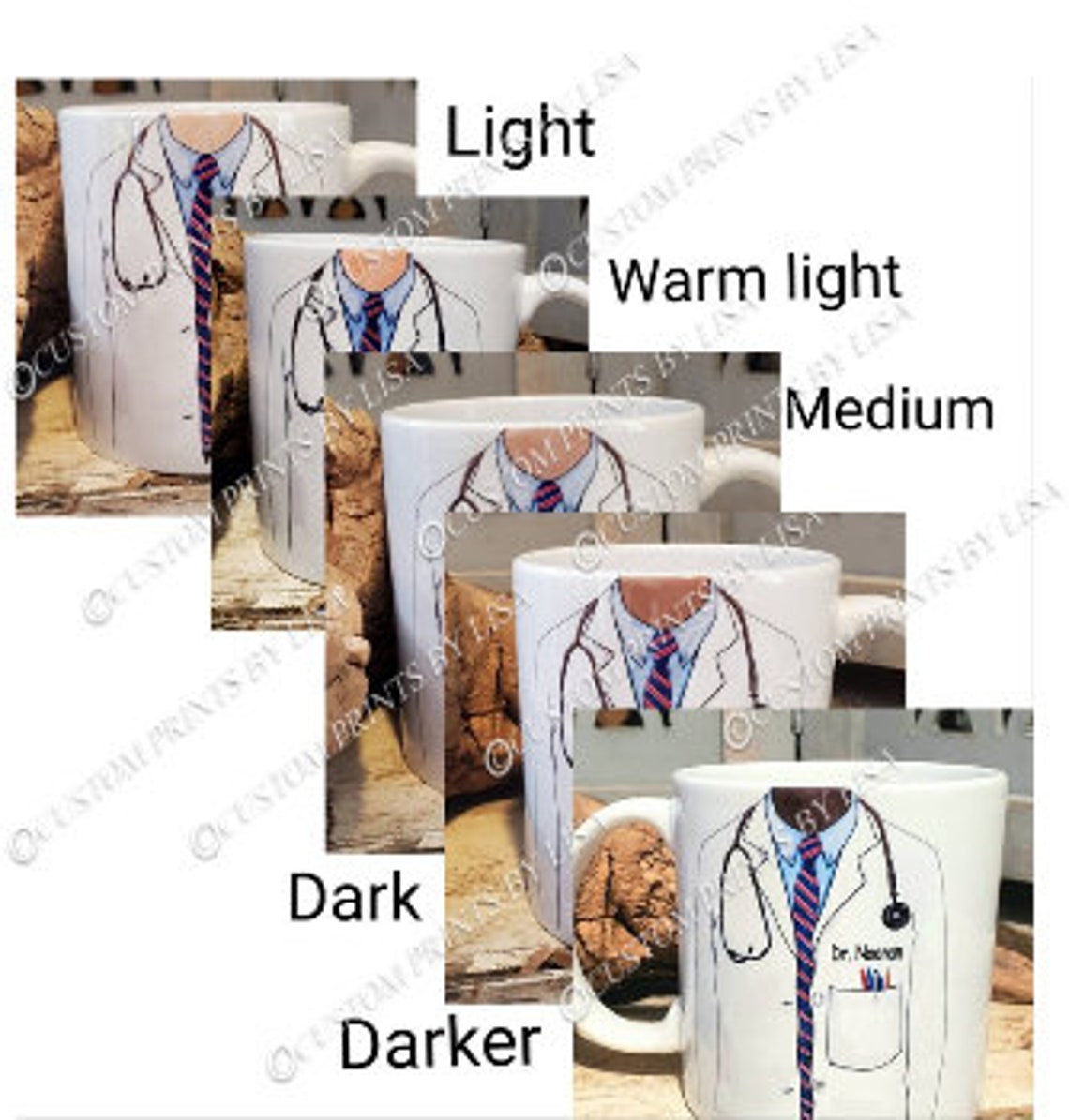 Doctor Thermos or Ceramic Mug Personalized Mug for Doctor - Etsy