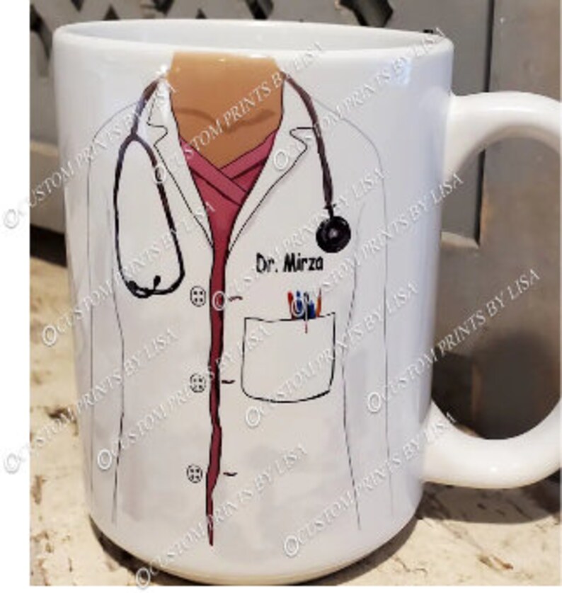 Doctor Thermos or Ceramic Mug , Personalized Mug for Doctor, Medical ...